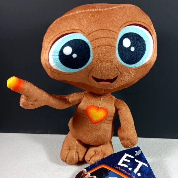 Universal | Toys | Et The Extraterrestrial Big Head Plush Alien Red ...